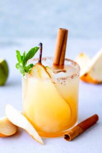 Pear Ginger Beer Mocktail