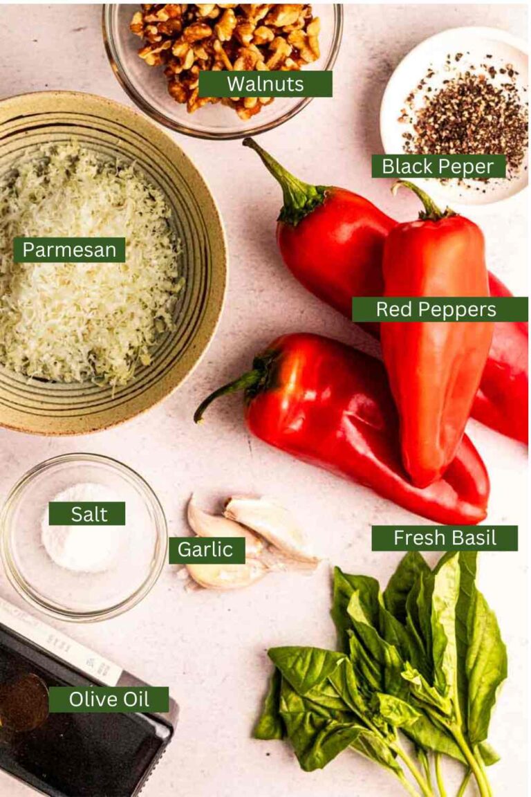 Roasted Red Pepper Pesto Pasta