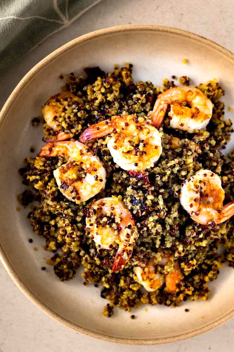 5 Ingredient Shrimp and Quinoa Recipe