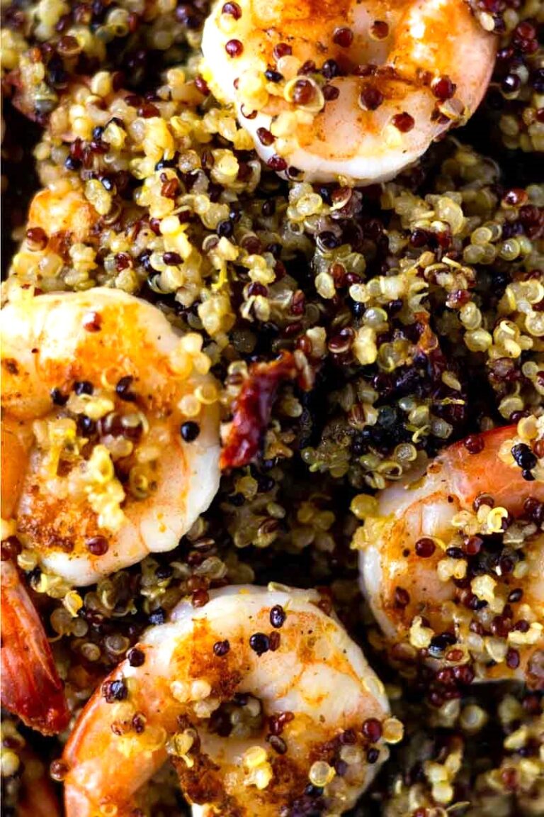 5 Ingredient Shrimp and Quinoa Recipe