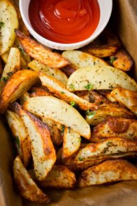 Crispy Baked Potato Wedges Recipe