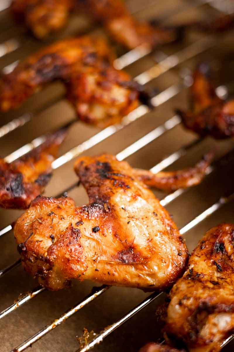 Crispy Dry Rub Chicken Wings
